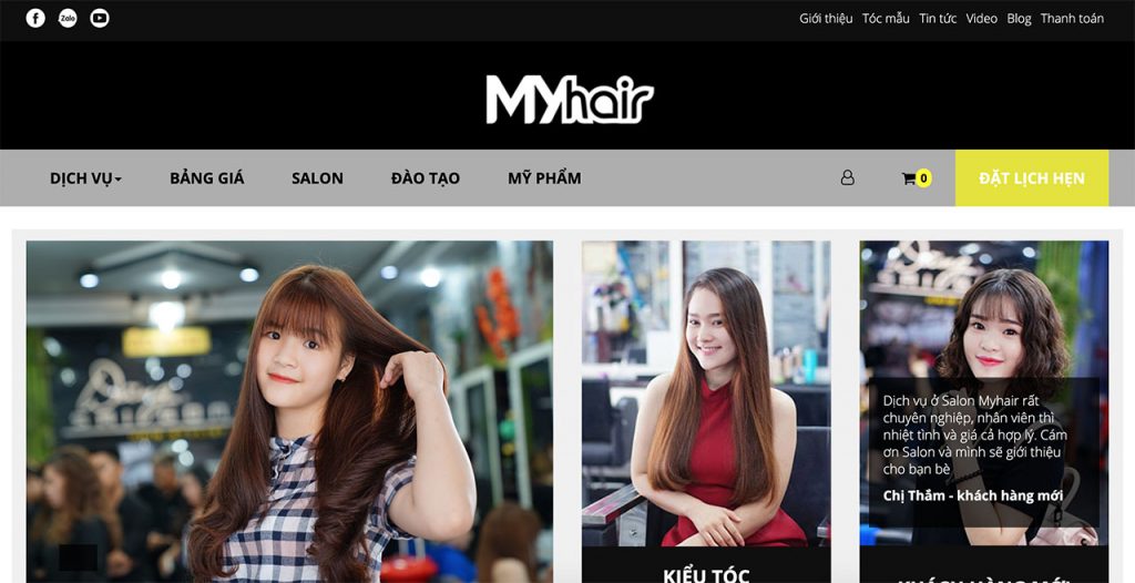 Giải pháp chuyển đổi số cho Chuỗi salon Dũng Sài Gòn & mỹ phẩm MYhair | Ahapa